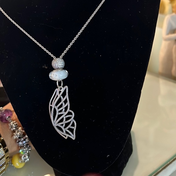 Pandora | Jewelry | Pandora 8 Chain With New Beginning Pendant And ...